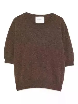 LISA YANG Genevra Short-sleeve Top