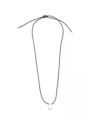 MISSOMA Lucy Williams Arco Cord Necklace - Silver