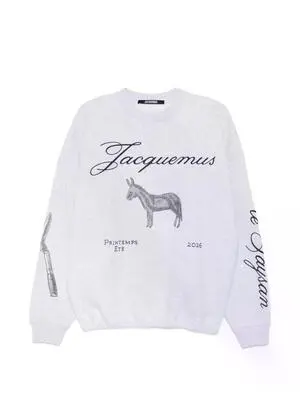 Jacquemus Graphic-print Jacquard Sweatshirt