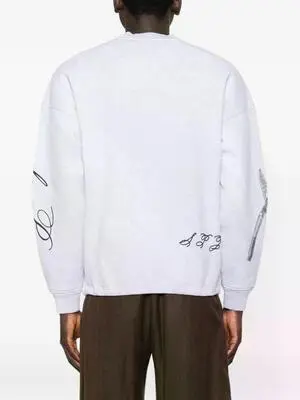 Jacquemus Graphic-print Jacquard Sweatshirt