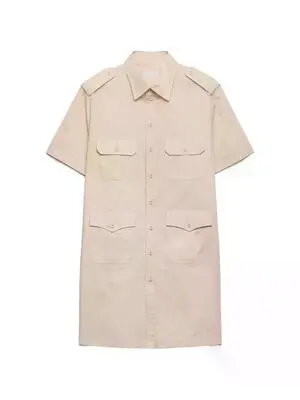 Prada Patch-pocket Short-sleeve Shirt