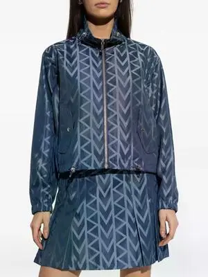 Michael Kors Geometric-pattern Zip Jacket