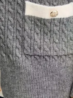 FRACOMINA V-neck Button Cardigan