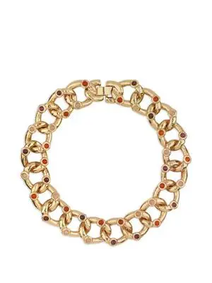 Gas Bijoux Mitsi Chain Link Embellished Necklace - Gold