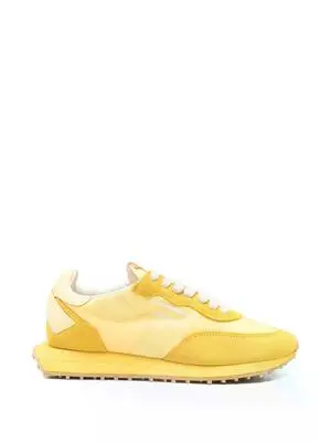 GHOUD VENICE Rush Panelled Low-top Sneakers - Yellow