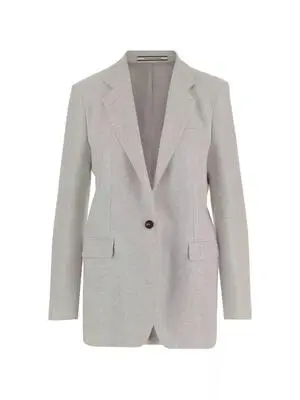 Tagliatore Single-breasted Blazer With Lapel Collar