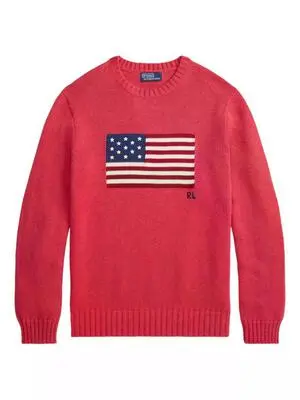 Polo Ralph Lauren Logo-detailing Sweater - Red