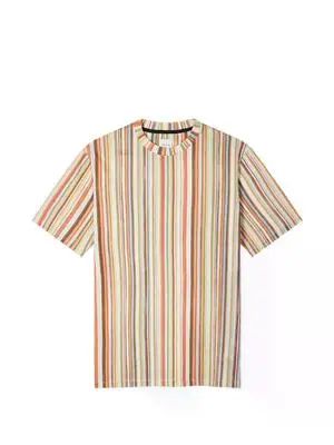 Paul Smith Striped Short-sleeves T-shirt Neutrals