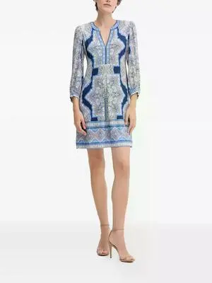 Hale Bob Avah V-neck Printed Dress