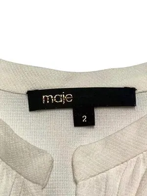Maje Colour Block Belted Dress