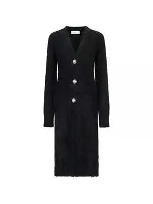 Blumarine Single-breasted Knitted Coat