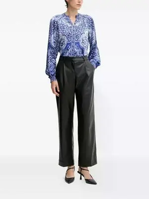 Hale Bob Marianna Printed Button Top
