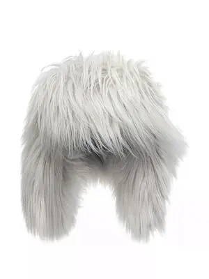 Ruslan Baginskiy Faux-fur Hat With Ear Flaps - Grey