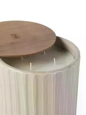 Brunello Cucinelli Ridged Ceramic Vessel Candle