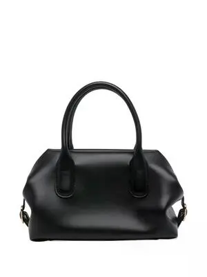 THEMOIRE Small Dalia Top-handle Tote Bag - Black