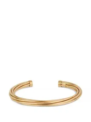 Gas Bijoux Atik Twisted Brass Bracelet - Gold