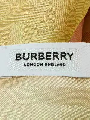 Burberry Logo-monogram Silk Scarf