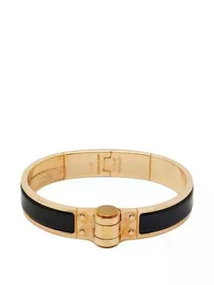 Hermès Hinged Inlay Bracelet - Pink