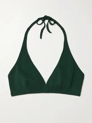 ERES Les Essentiels Gang Triangle Bikini Top - Green