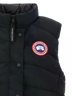 Canada Goose Quilted Logo Patch Vest