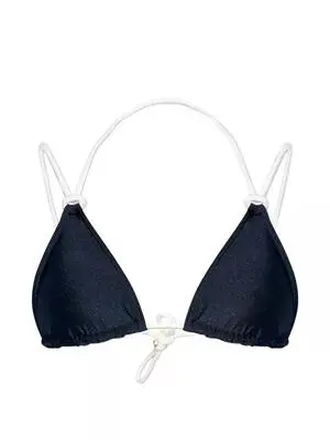 Cult Gaia Triangle Tie Bikini - Blue