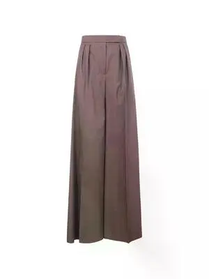 Max Mara Pleated High-waisted Trousers