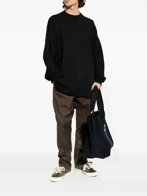 Rick Owens Frayed Hem Sweatshirt