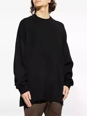 Rick Owens Frayed Hem Sweatshirt