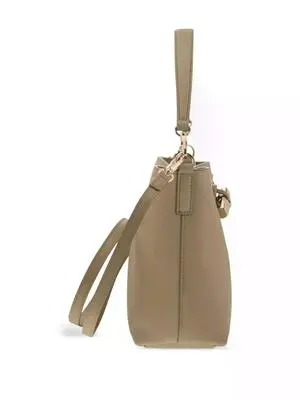 Longchamp Le Roseau Leather Bucket Bag - Neutrals