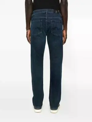 7 For All Mankind Slimmy Five-pocket Denim Jeans - Blue