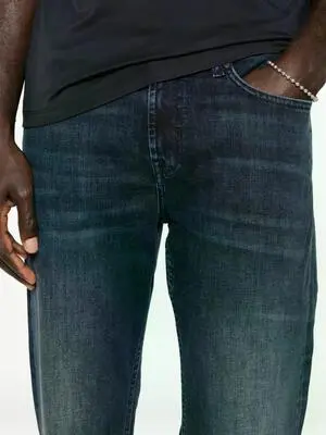 7 For All Mankind Slimmy Five-pocket Denim Jeans - Blue
