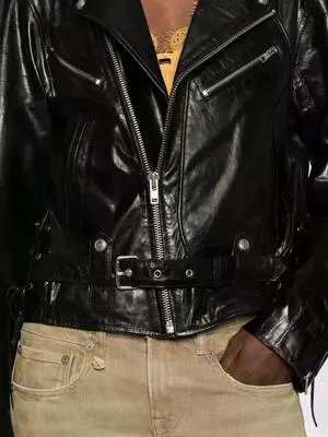 R13 Zipped Belted Jacket