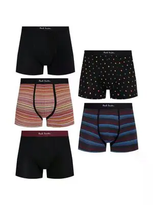 Paul Smith Patterned Boxers - Black