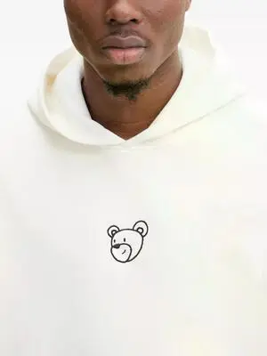 INBETWEENERS Motif-print Hooded Hoodie - Neutrals