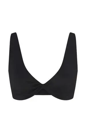SKIMS X Nike Twist-front Sport Bra - Black