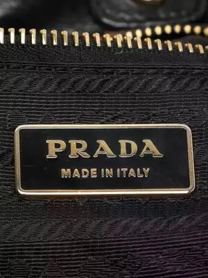 Prada Gaufre Leather Tote Bag