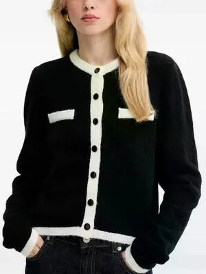 GESTUZ Chest-pocket Button-up Cardigan