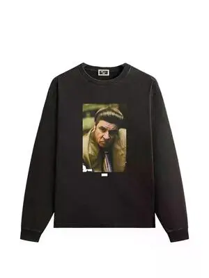 Kith Graphic-print Long-sleeve T-shirt - Black