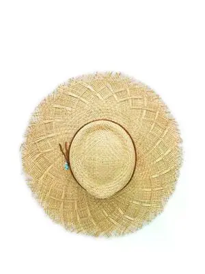FORTELA Ribbon Straw Hat