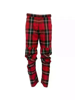 Comme Des Garçons 2010 Tartan-pattern Trousers