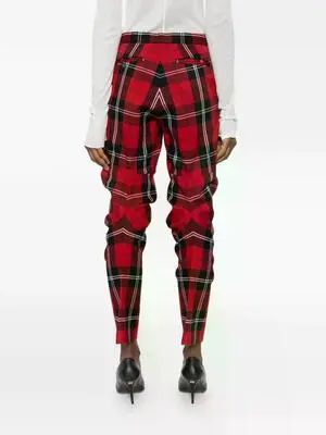 Comme Des Garçons 2010 Tartan-pattern Trousers