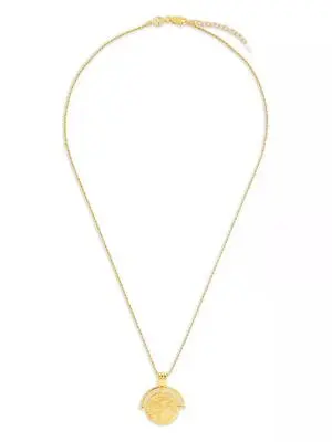 MISSOMA Coin Pendant Necklace - Gold