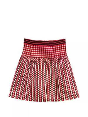 Prada Elasticated Waist Pleated Skirt