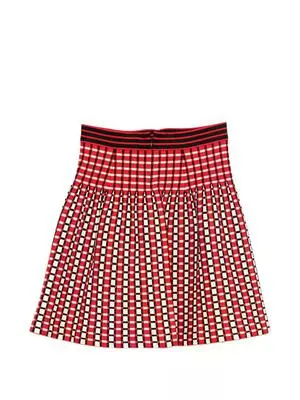 Prada Elasticated Waist Pleated Skirt