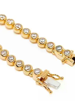 MISSOMA Bezel-set Zirconia Tennis Bracelet