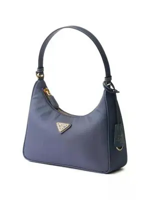 Prada 2005 Re-edition Mini Shoulder Bag - Blue