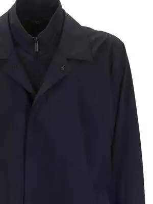 FAY Long-sleeve Coat - Blue