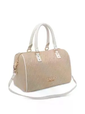 Liu Jo Logo Top Handle Handbag - Neutrals