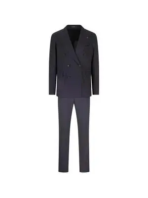 Tagliatore Double-breasted Two-piece Suit - Blue