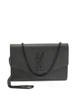 Saint Laurent Grained Envelope Crossbody Bag